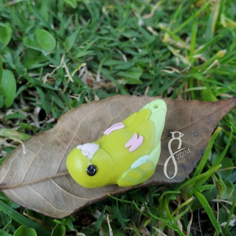 Charms - 8 Blue Birds